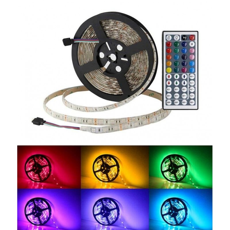Strisce Led Striscia Led Rgb 5050 Smd 300 Bobina