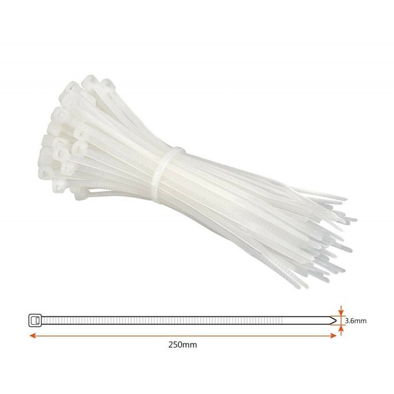 Utensili Manuali 200 Pezzi Fascette Cablaggio Fascetta